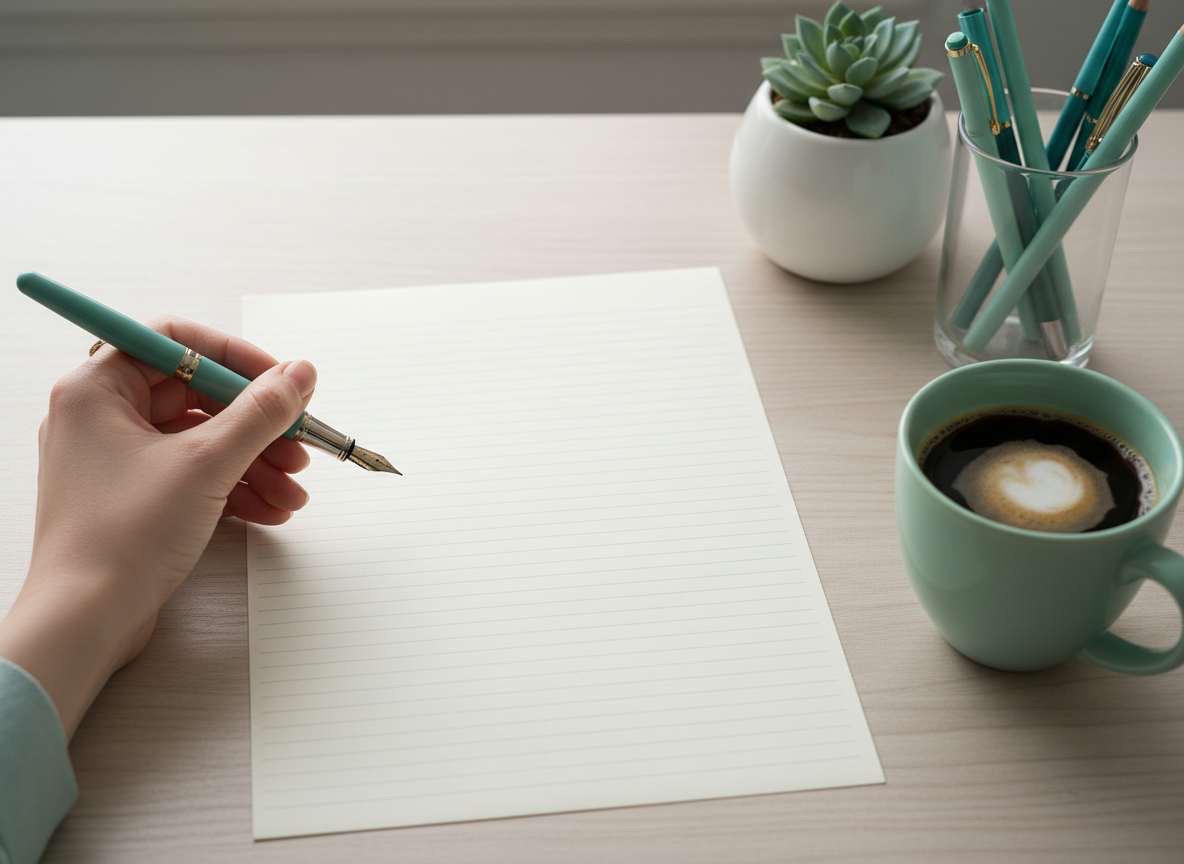 Creative Writing Prompts: Write Yourself a Letter – with heart and pen